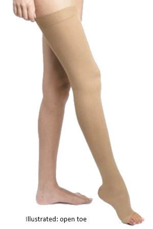 ActiLymph Thigh High Stockings with Top Band | Patient Choice Direct